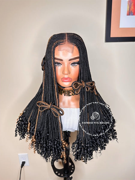 Express Wig Braids: Cornrow-Alex / Braided Wig - Express Wig Braids™