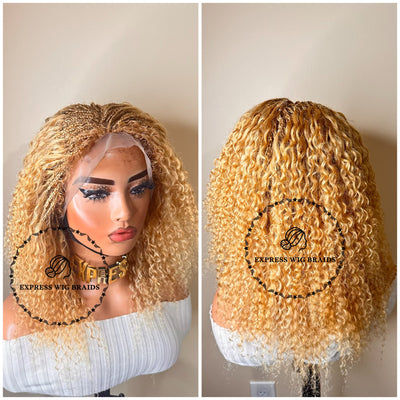 Bohemian Knotless Braid Wigs | Custom Goddess Box Braids Wig for Sale ...