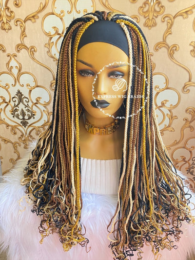 Braided Headband Wigs | Braided Hat Wig : Express Wig Braids™