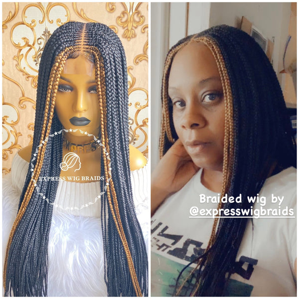 Express Wig Braids: Cornrow-Alex / Braided Wig - Express Wig Braids™
