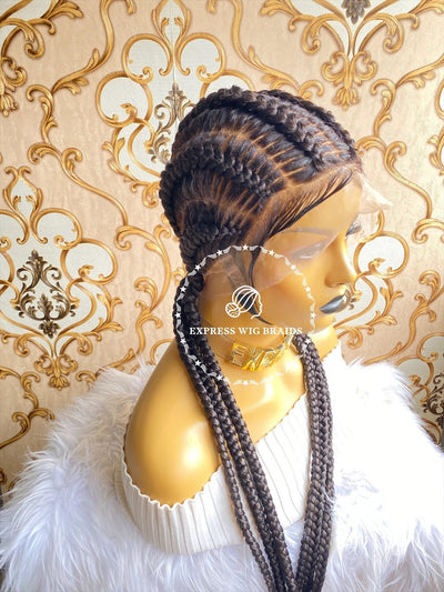 Cornrow Braids | Cornrow Wig | Cornrow Braided Wigs With Baby Hair ...