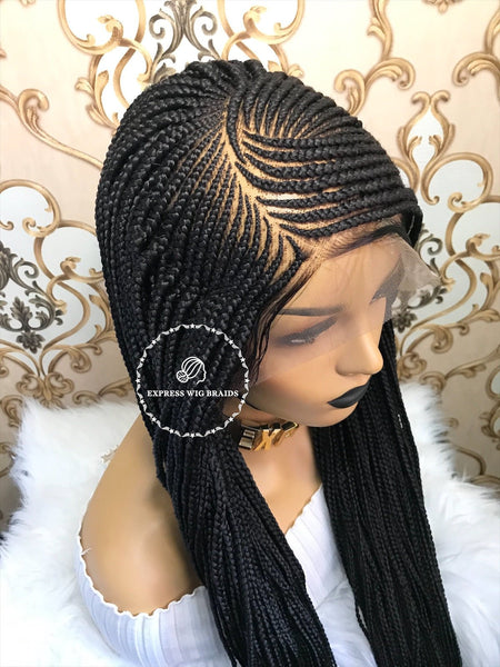 Express Wig Braids: Cornrow braided wigs Online | Instant Hair ...