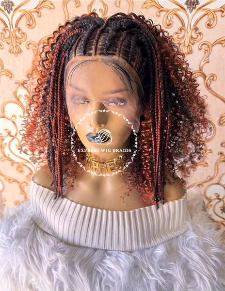 African American Human Hair Braided Wig – Express Wig Braids