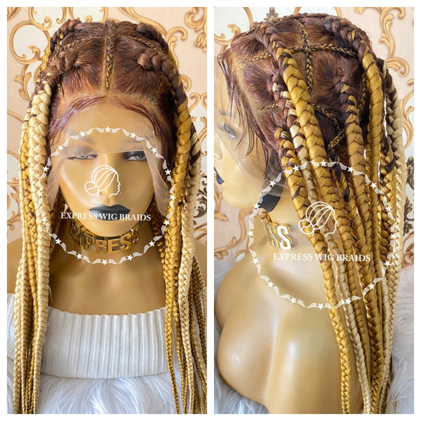 Big Knotless Box Braid Wig Braids Wig Express Wig Braids™