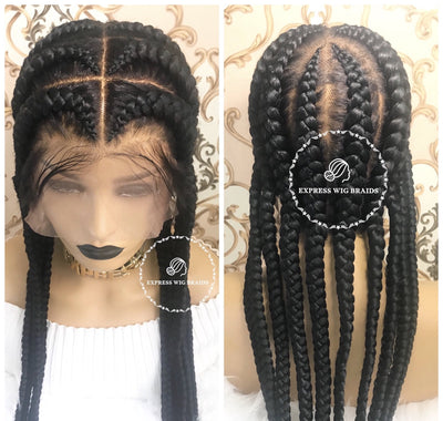 Cornrow Braids | Cornrow Wig | Cornrow Braided Wigs With Baby Hair ...