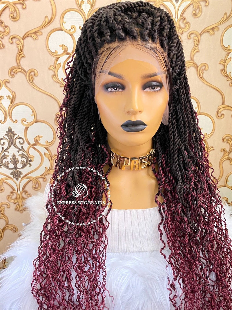 Senegalese Twist Wig | Kinky Twist Wigs – Express Wig Braids™